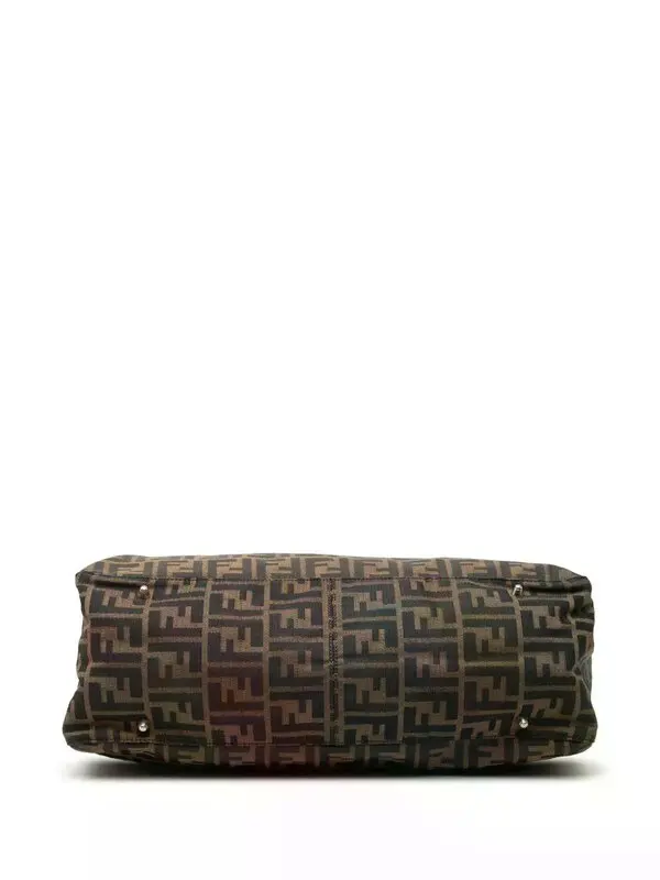Fendi Zucca Canvas Twins Tote Bag