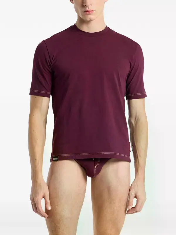 Dsquared2 Tape V-neck T-shirt