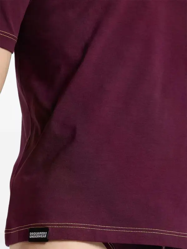 Dsquared2 Tape V-neck T-shirt