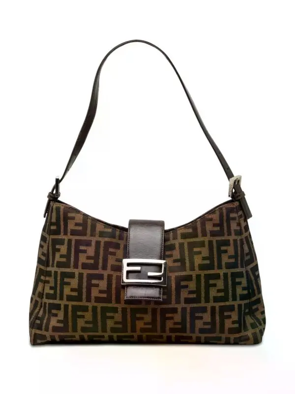 Fendi 20th Century Zucca Canvas Shoulder Bag