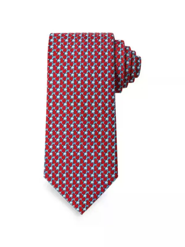 GIERRE MILANO Geometric-print Tie