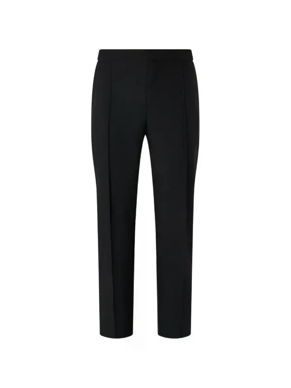Zegna Wool Trousers - Black