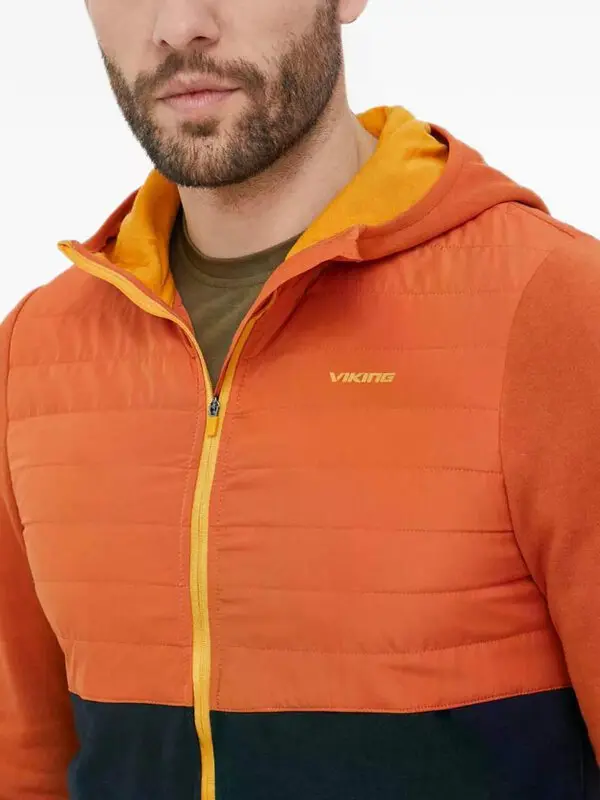 VIKING Quilted Color-block Hooded Performance Jacket