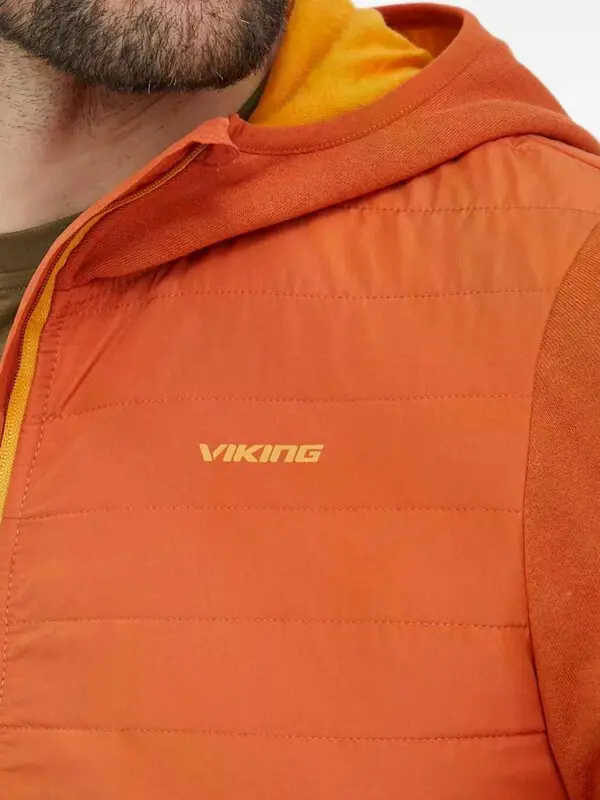 VIKING Quilted Color-block Hooded Performance Jacket