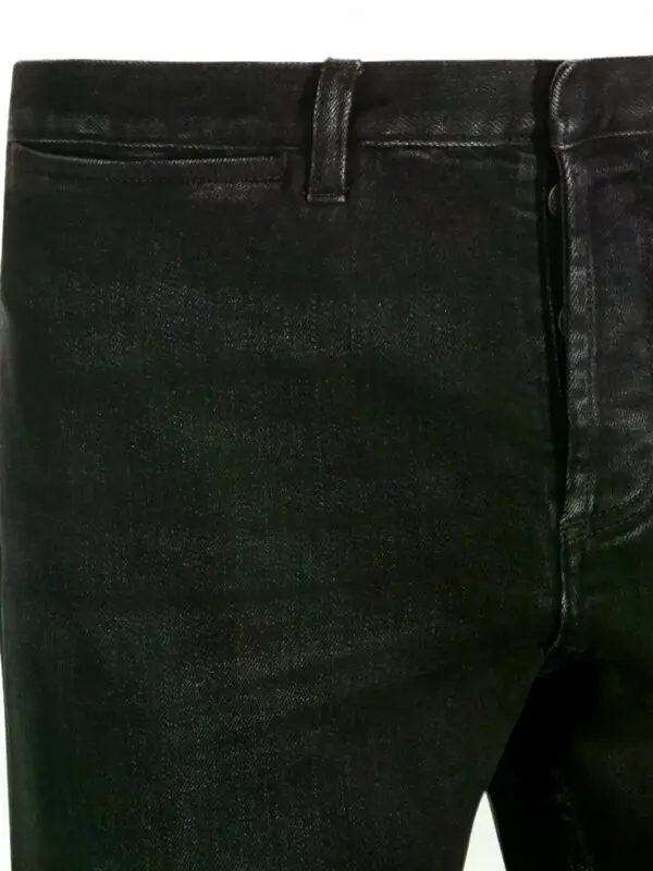 Gucci Web-stripe Straight-leg Jeans