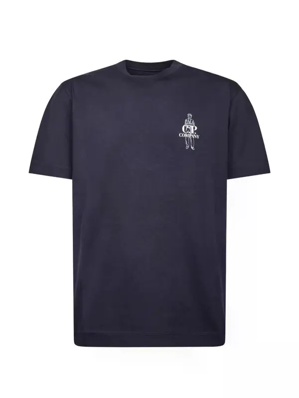 C.P. COMPANY Logo-print T-shirt