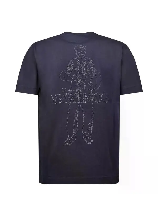 C.P. COMPANY Logo-print T-shirt