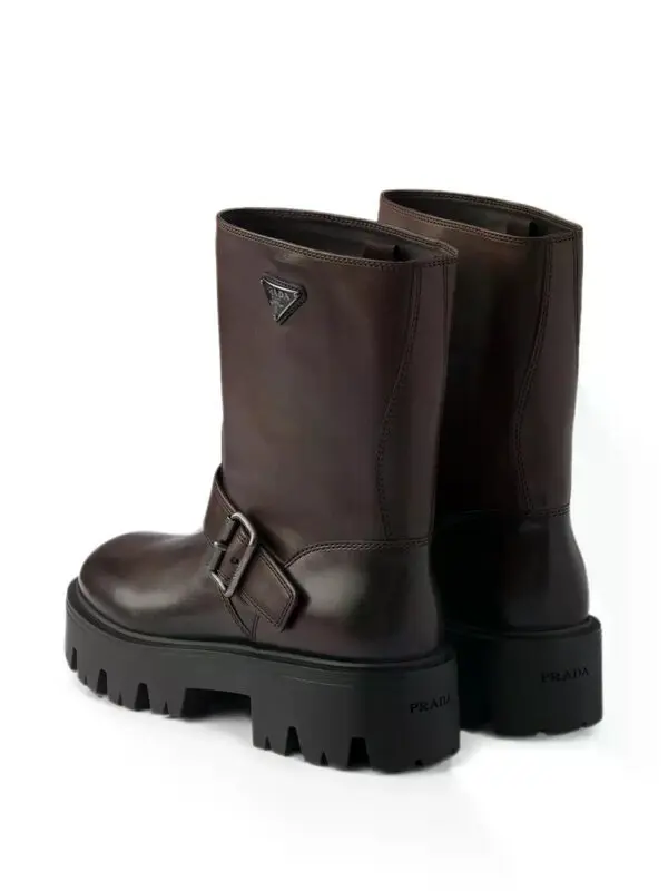 Prada Leather Booties