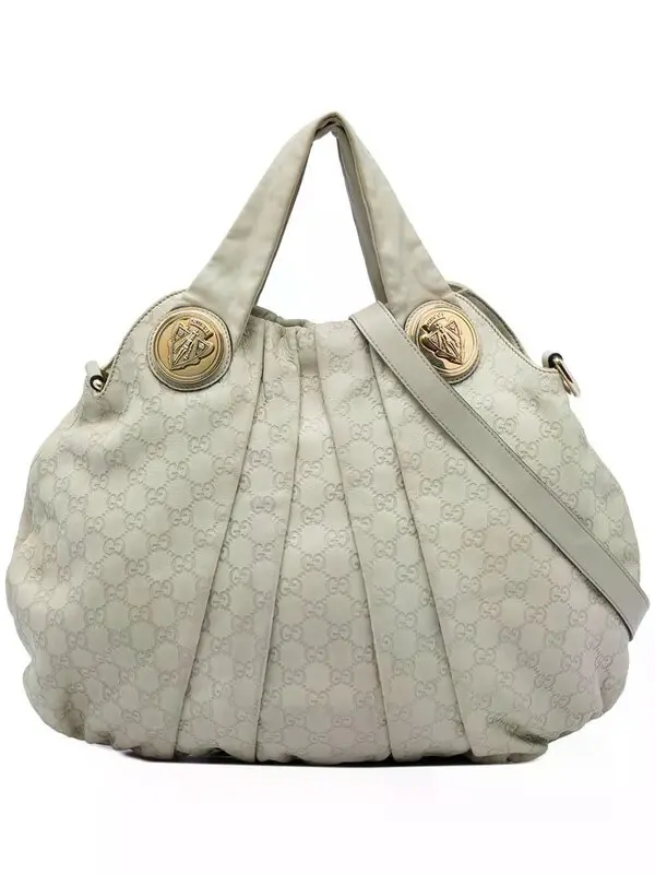 Gucci 2016-2026 Large Guccissima Hysteria Satchel