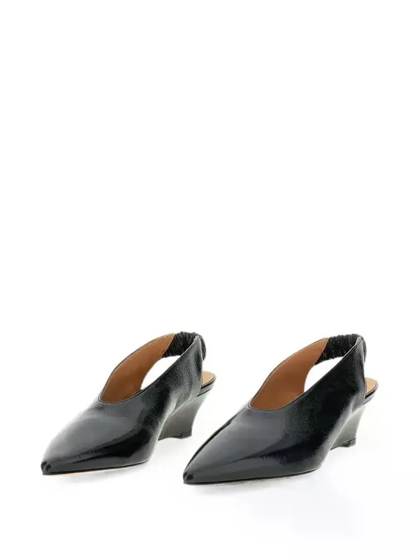 ODISSI Pointed-toe Wedge Pumps