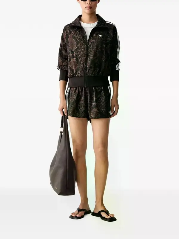 Adidas Snakeskin-print Track Jacket