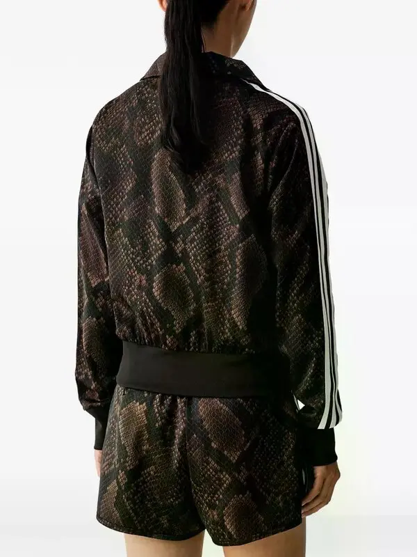 Adidas Snakeskin-print Track Jacket