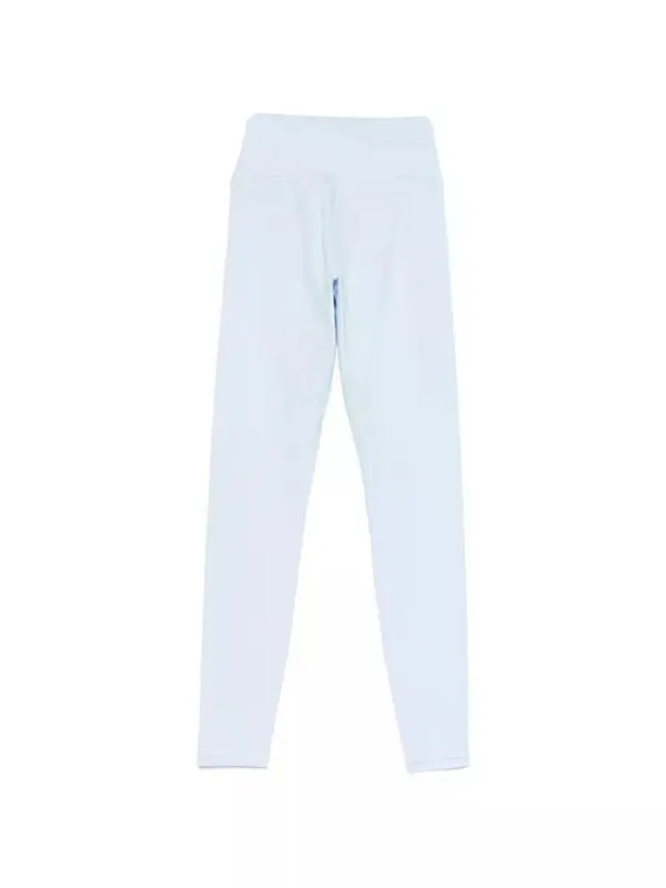 SPORTY & RICH Logo-print Leggings - Blue