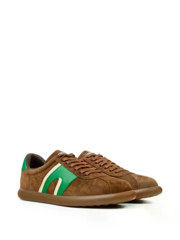 Camper Pelotas Soller Nubuck Leather Sneakers - Brown