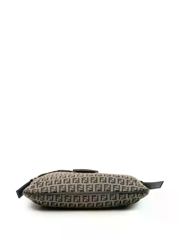 Fendi Zucchino Canvas Shoulder Bag