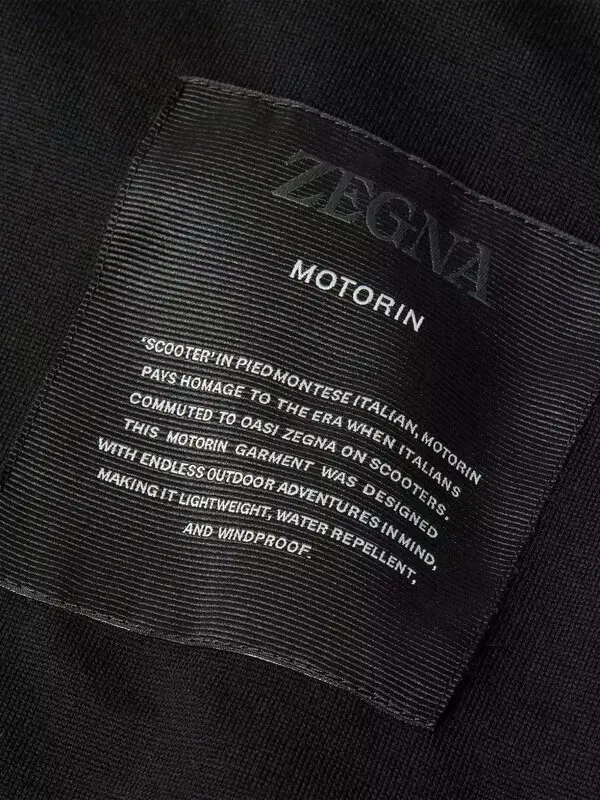 Zegna Microfiber Motorin 100cc Blouson