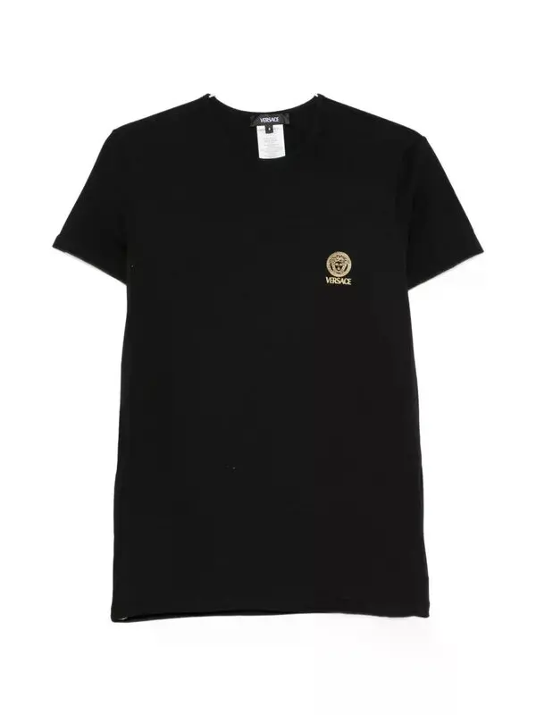 Versace Logo-print T-shirt - Black