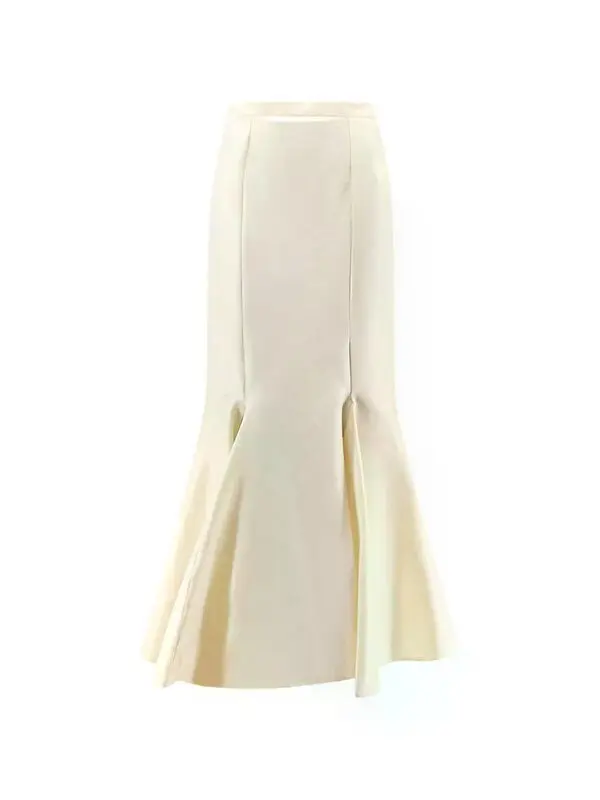 ACTUALEE Panelled High-waisted Maxi Skirt