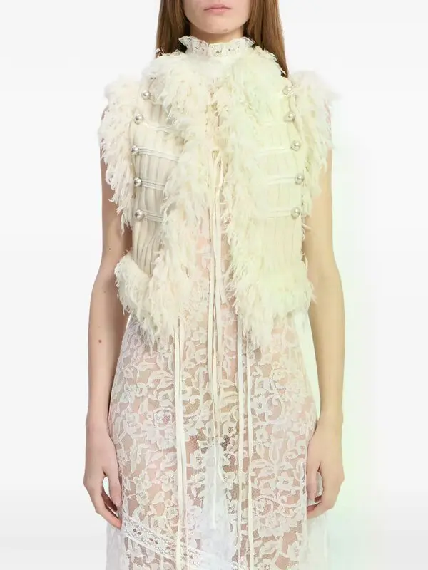 ANN DEMEULEMEESTER Odda Marsina Waistcoat