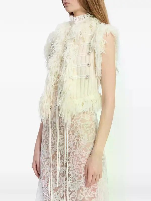 ANN DEMEULEMEESTER Odda Marsina Waistcoat