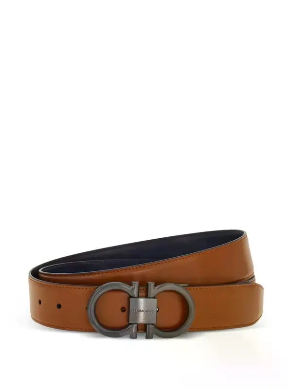 FERRAGAMO Reversible Gancini Belt