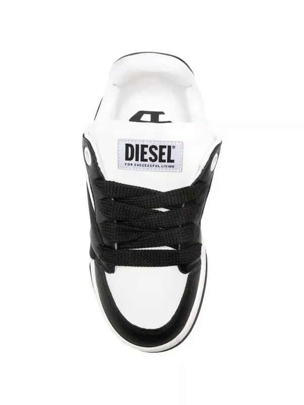 DIESEL® S-d Ollie Logo-patch Panelled Sneakers