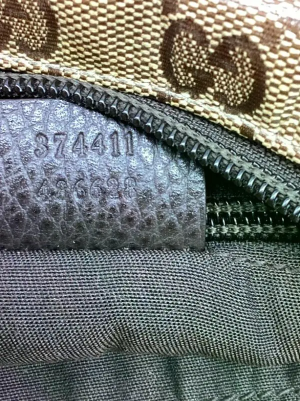 Gucci Crystal Messenger Canvas Bag
