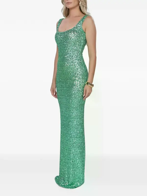 ROSERRY Sequin-embellished Kendall Dress