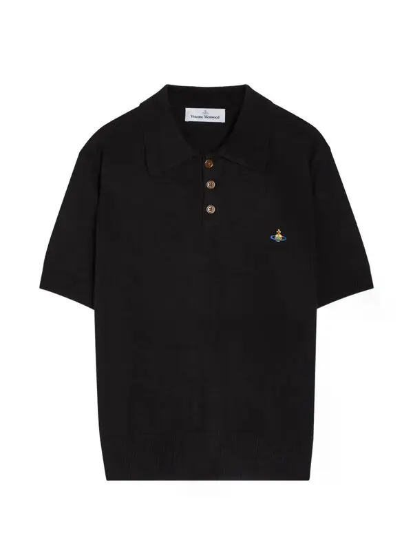 VIVIENNE WESTWOOD Mark Polo - Black
