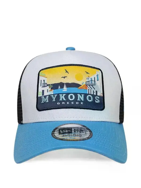 New Era Location Patch 9forty Trucker Cap - White