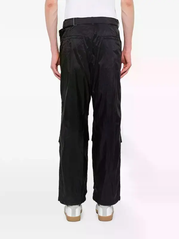 JUUN.J Belt-bag Detailed Panelled Trousers