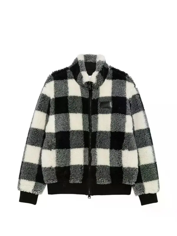 Givenchy Check-pattern Jacket - Black
