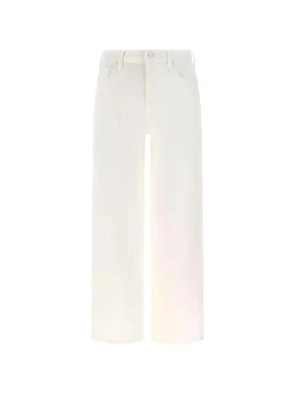 MOTHER Rambler Straight-leg Jeans - White
