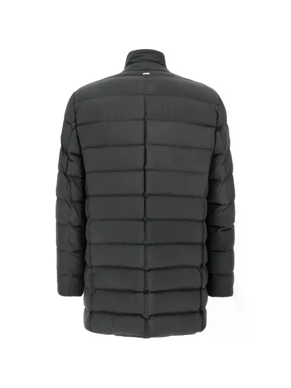 Herno Quilted Down Coat - Grey