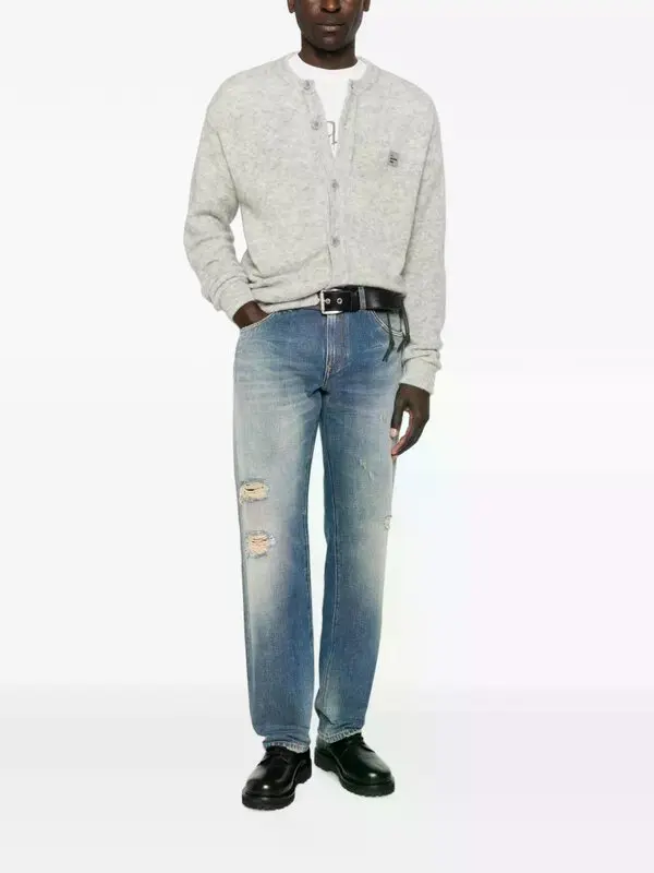 Dolce & Gabbana Distressed-effect Straight-leg Jeans