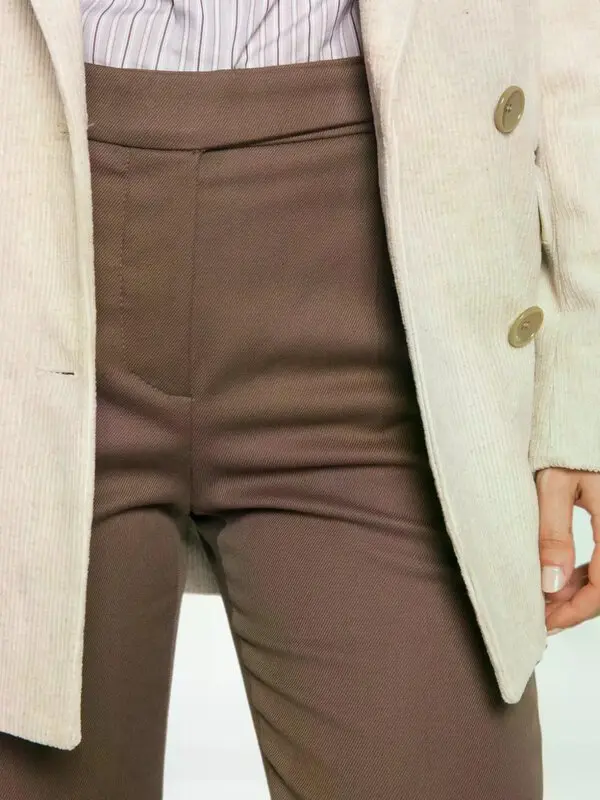 Brunello Cucinelli Belt-loops Cropped Trousers