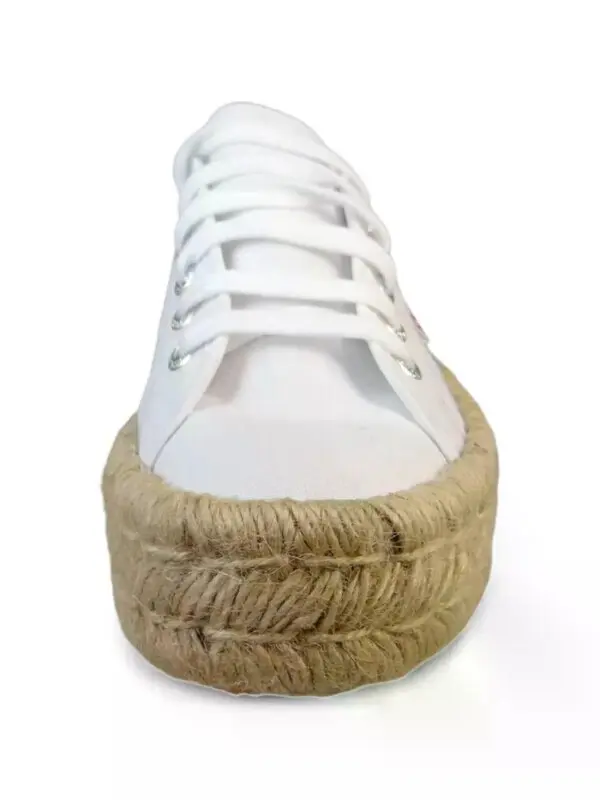Superga Braided-sole Lace-up Sneakers