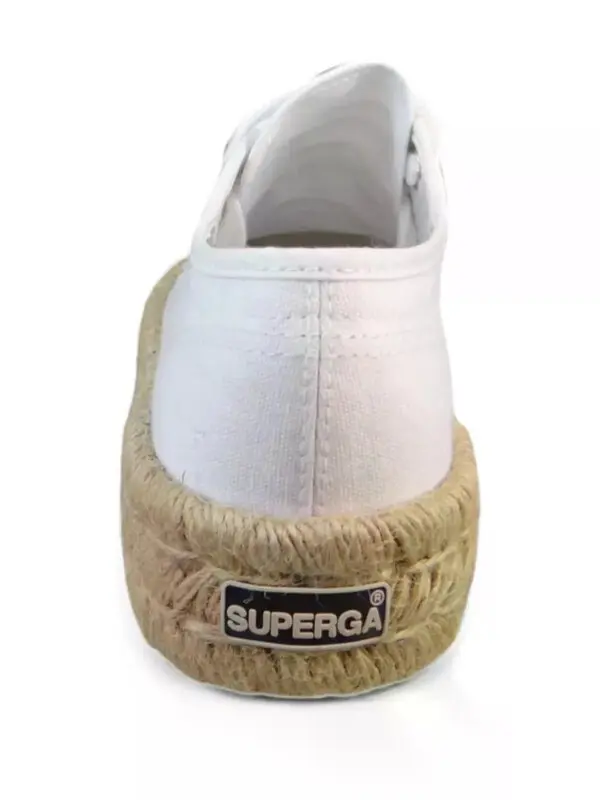 Superga Braided-sole Lace-up Sneakers