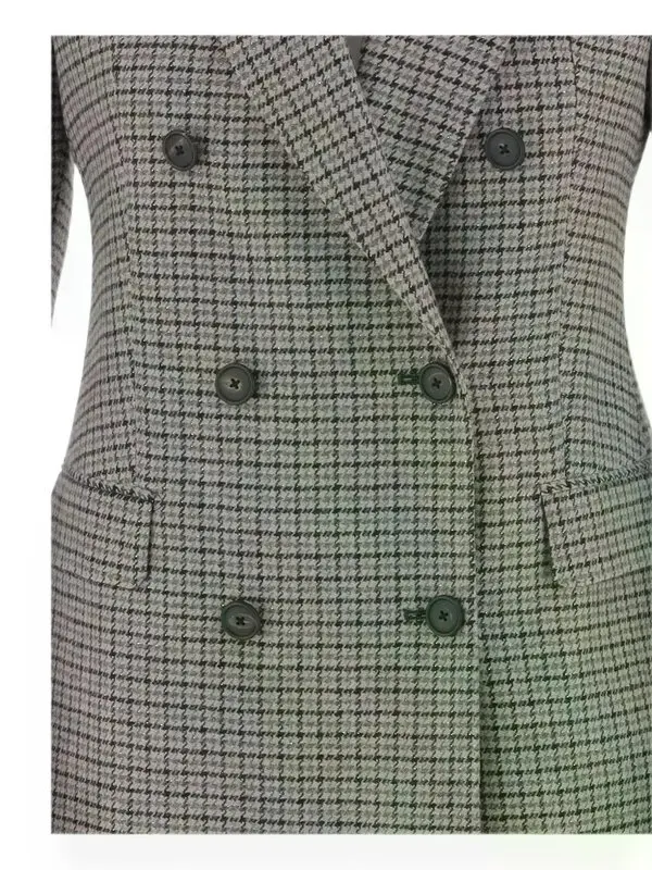 Tagliatore Double-breasted Houndstooth Blazer