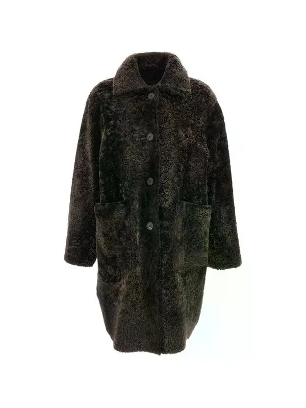 ARMA Zoey Reversible Shearling Coat - Brown