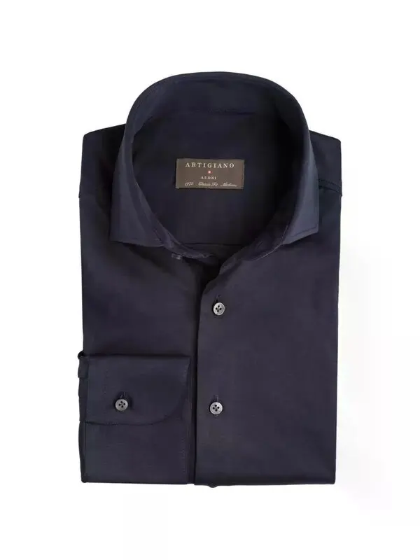 Artigiano Jersey-knit Long-sleeve Shirt