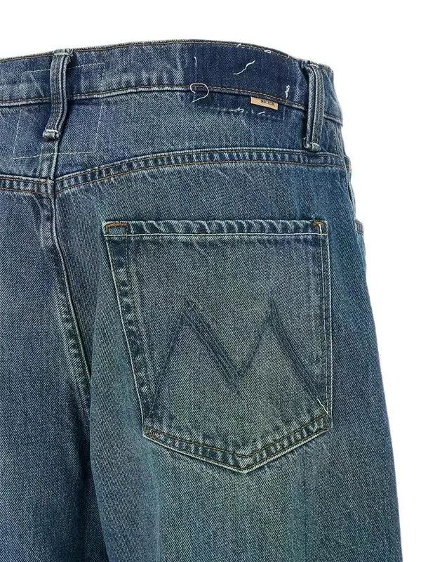 MOTHER Dodger Flood Wide-leg Cotton Jeans