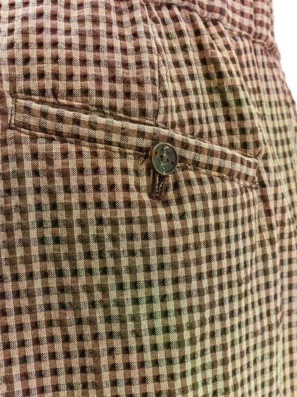 HEVO Torre Lapillo Checked Shorts