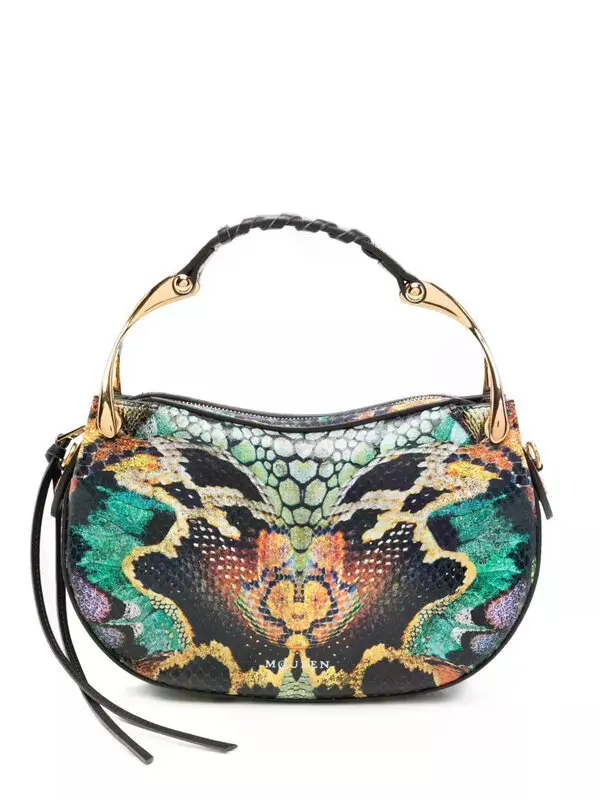 Alexander McQueen Wishbone Printed Tote Bag