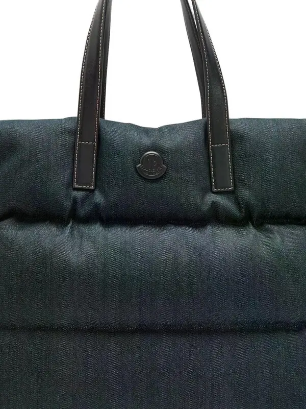 Moncler New Caradoc Quilted Logo-patch Tote Bag