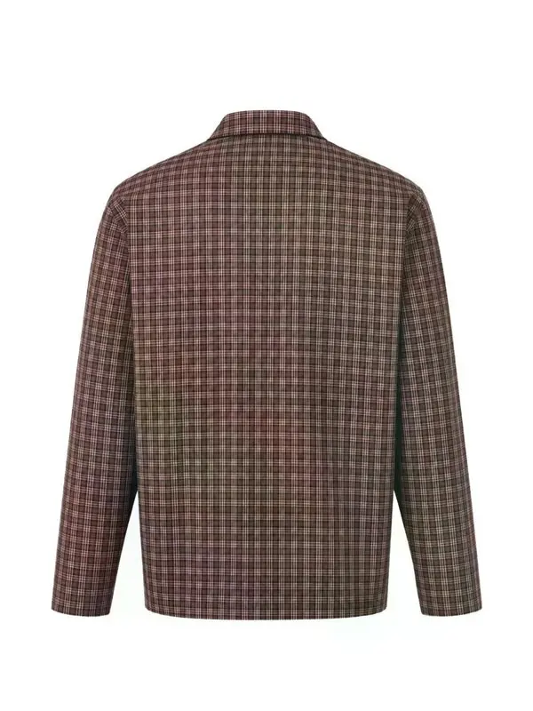 TEKLA Serra Check Pajamas Shirt