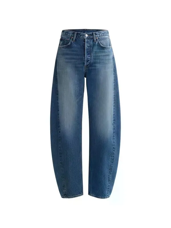 AGOLDE Luna Belt-loop Jeans - Blue