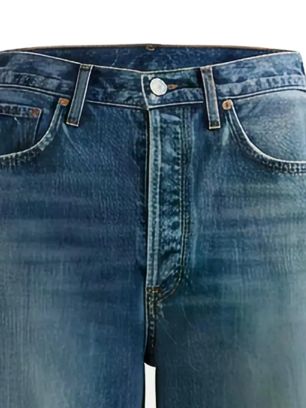 AGOLDE Luna Belt-loop Jeans - Blue