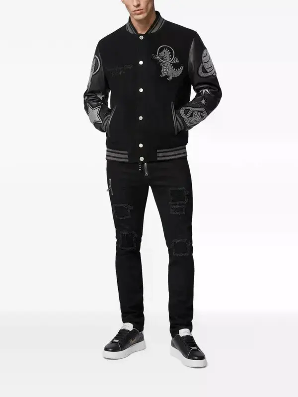 Philipp Plein College Bomber Plein Space Strass