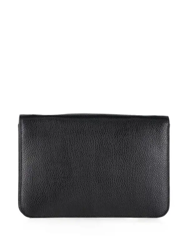 Gucci Interlocking G Pebbled Shoulder Bag